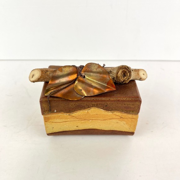 Handmade | Art | Handmade Ceramic Small Mountain Box 35 X 2 Trinket ...